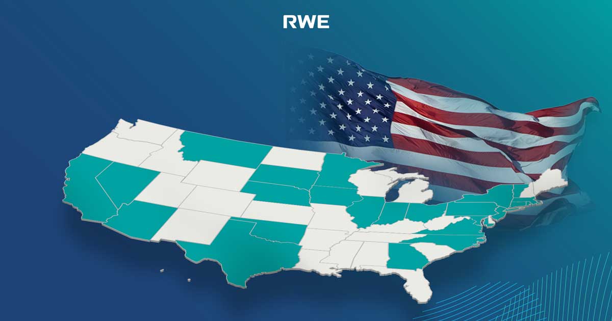 RWE becomes a top tier renewable energy company in the United States